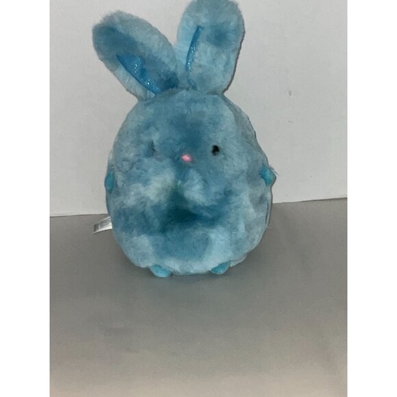 FAO Schwarz | Toys | Fao Schwarz Fluffy Blue Bunny Plush Toy 8 Inches ...